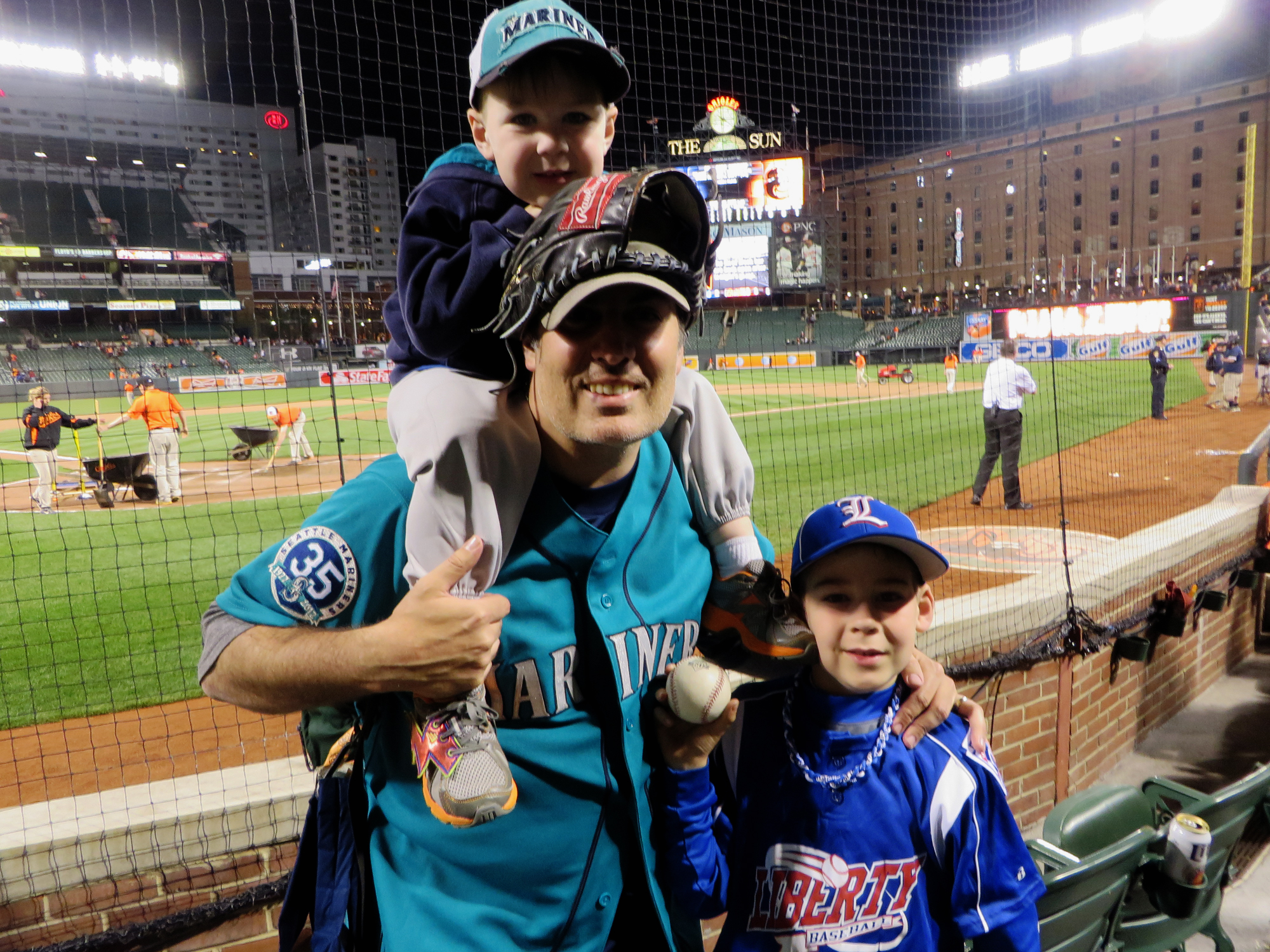 Little League-to-Major League Doubleheader (4/26/2014) | Cook & Sons ...